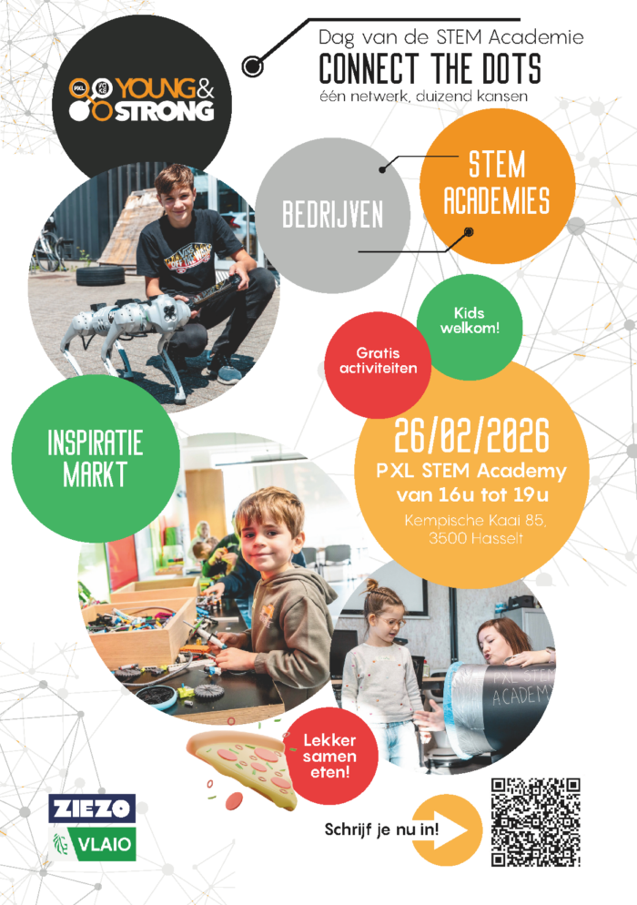 Dag van de STEM Academy | Connect the Dots - VLAIO - PXL Stem Academy